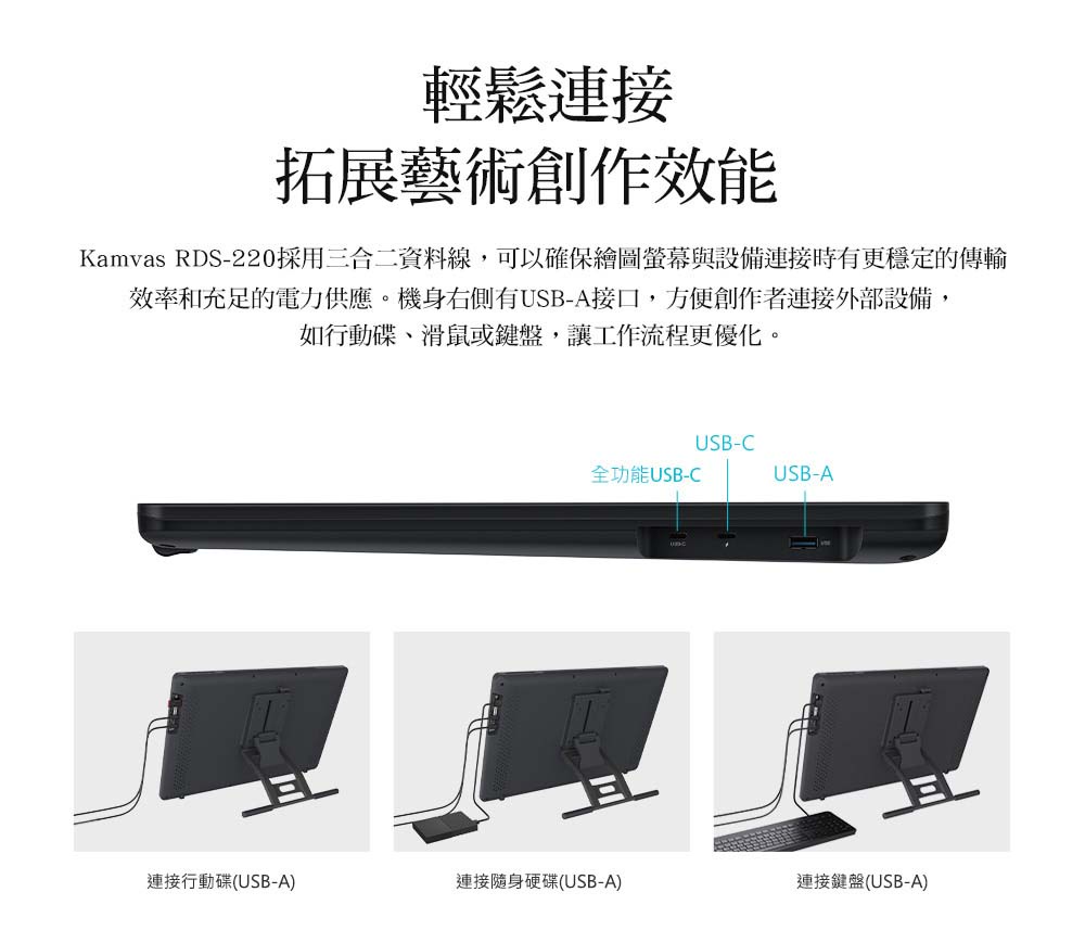 【HUION繪王】KAMVAS RDS-220 繪圖螢幕 - 限時優惠↘$19800 | 蝦皮購物