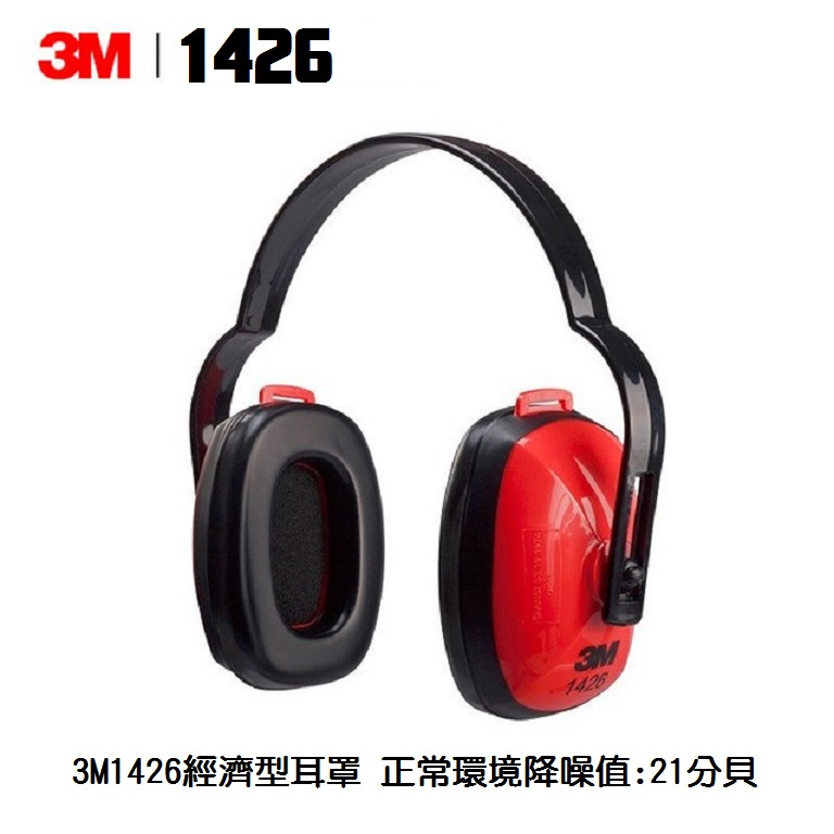 【3M官方正品】3M 1426 1466頭戴式防噪隔音耳罩 送3M1100耳塞兩副 睡眠學習讀書打鼓射擊工地抗噪聽力保護 | 蝦皮購物