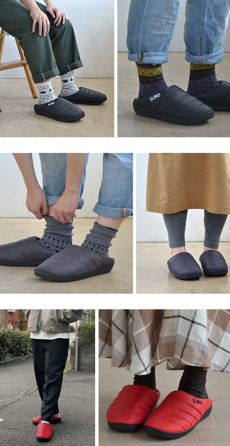 現貨 DoReFe｜日本限定 秋冬必備 SUBU 最新 黑 羽絨刷毛拖鞋 露營保暖 冬季露營 露營鞋 戶外鞋 | 蝦皮購物