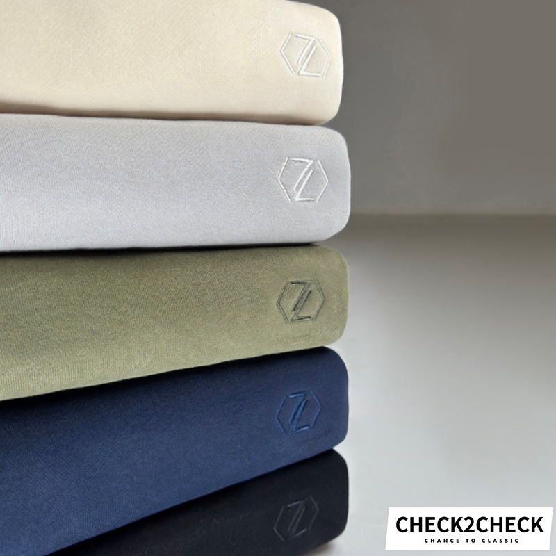 Check2Check-刺繡刷毛大學T 空氣棉 輕量 保暖 厚挺 男女可穿 長袖 長t【CB00-030022】[現貨] | 蝦皮購物