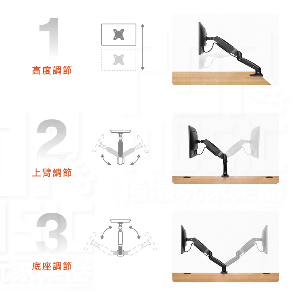 【搖滾玩家樂器】全新公司貨｜ Backbone Mantis Pro ™ ｜ 氣壓式 單螢幕 支架 螢幕支架 螢幕架 | 蝦皮購物