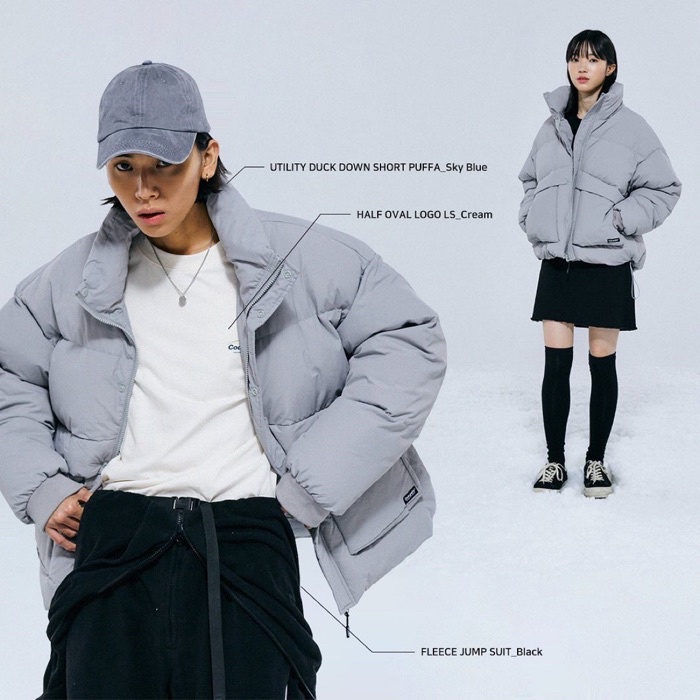 銷量第一 96LINE 韓國代購 Code Graphy x Hoshi 短版 羽絨 外套 無帽子 codegraphy | 蝦皮購物
