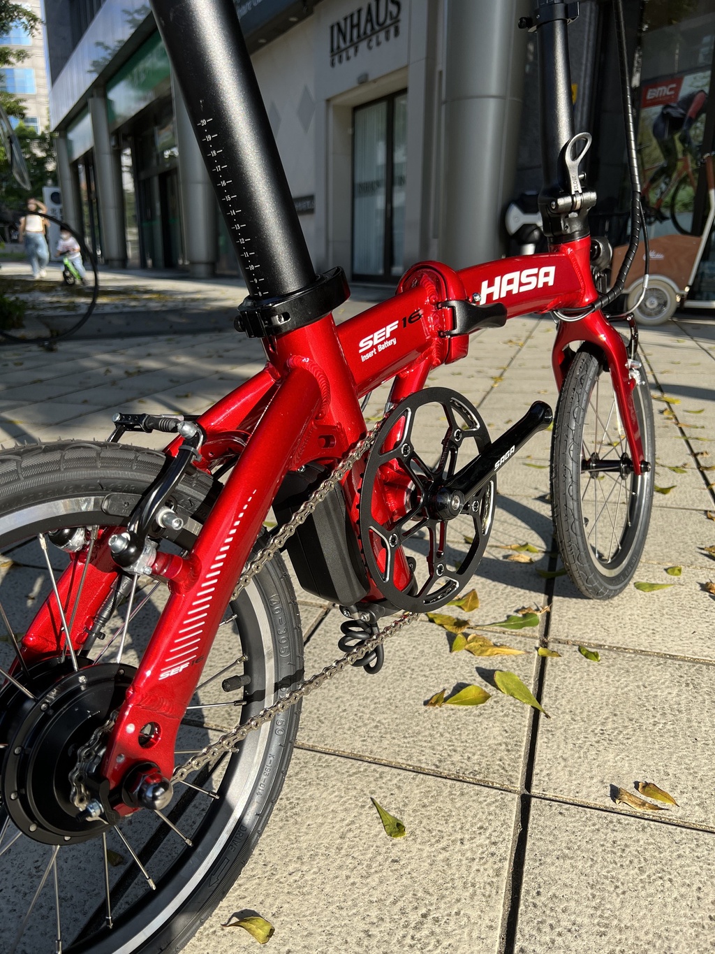 超輕 電輔 小摺 HASA SEF16 電動輔助折疊自行車 11.5公斤 可跑50km 代步 > BIKEfun拜訪單車 | 蝦皮購物