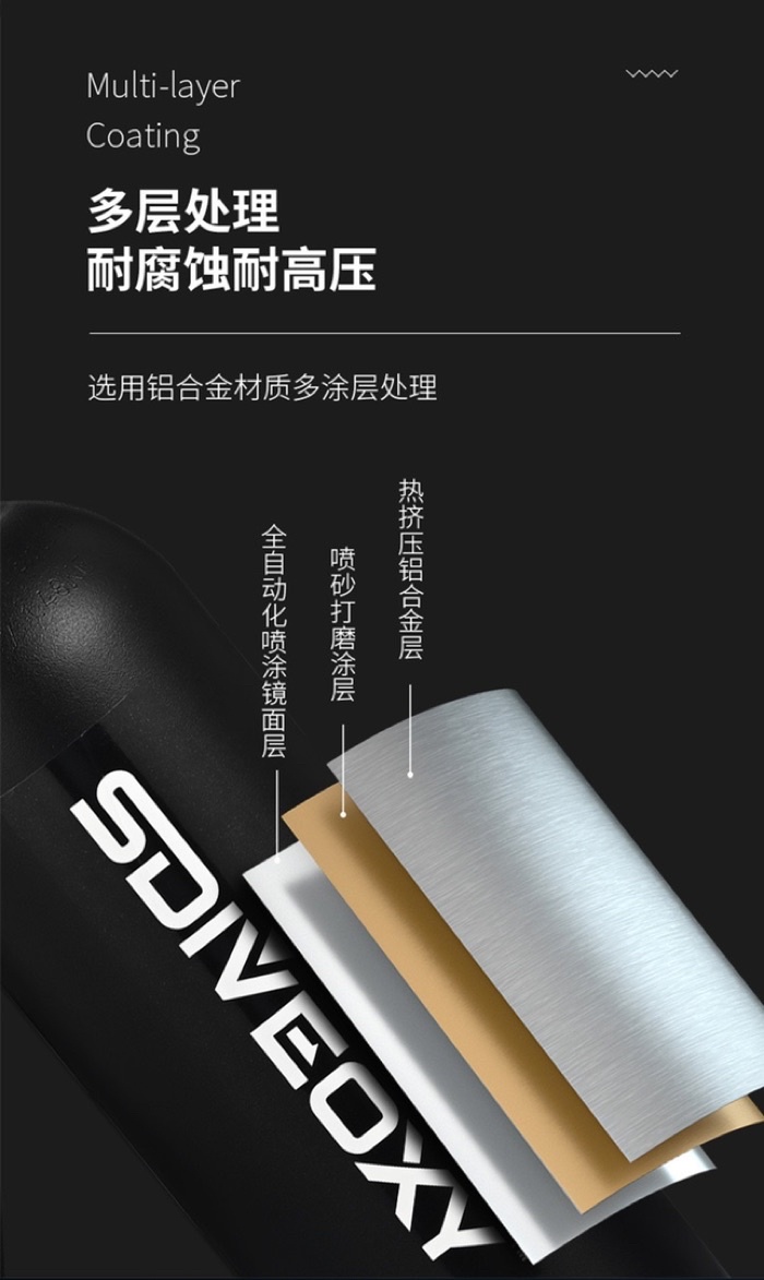 【萬物屋】水肺潛水SDIVEOXY潛水氣瓶游泳用品潛水呼吸器潛水氧氣瓶小氧氣罐 | 蝦皮購物