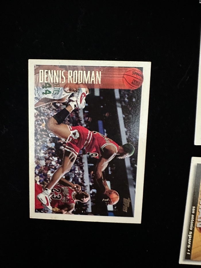 NBA RODMAN 羅德曼 1995年球員卡 火爆浪子 公牛 馬刺 （非魔獸、布萊恩） | 蝦皮購物