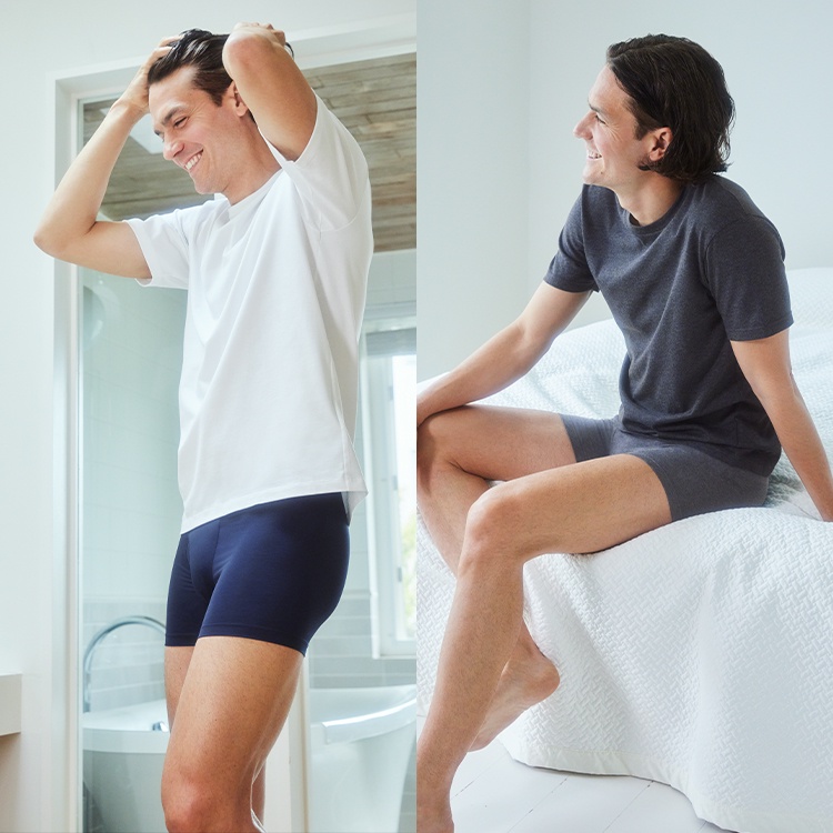 現貨當天出貨 現貨在台 Uniqlo內褲 男裝(中腰) AIRism 平口內褲 印花 條紋 素色（前開口）466492 | 蝦皮購物