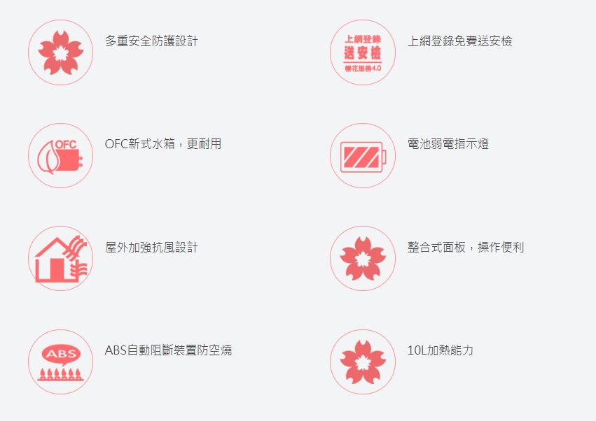 邦立廚具行 SAKURA櫻花 10L 傳統 瓦斯 屋外 熱水器 GH 1021 永久免費健檢 抗風 ABS防空燒 防風 | 蝦皮購物