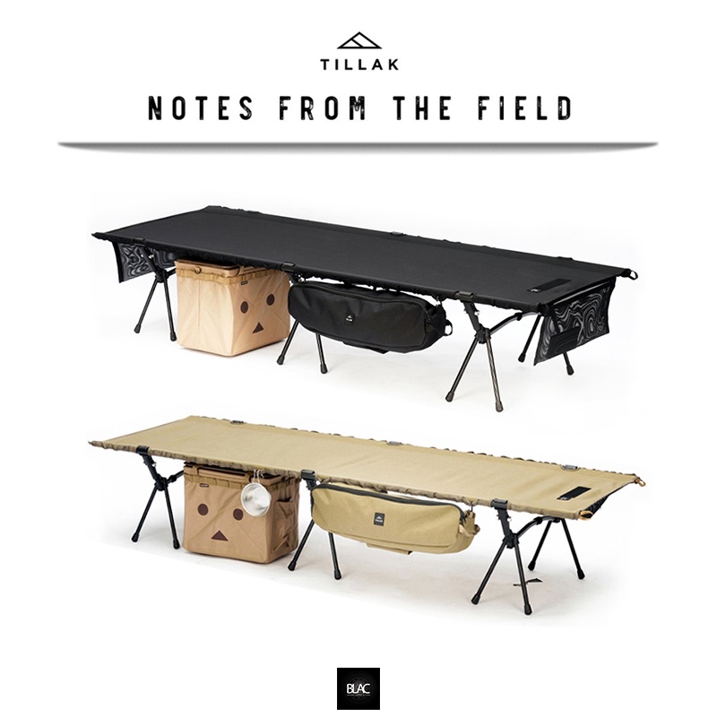 【BLAC黑客】TILLAK CORDURA戰術折疊行軍床-高低2用款 1000D軍規抗撕裂布 7075鋁合金 | 蝦皮購物