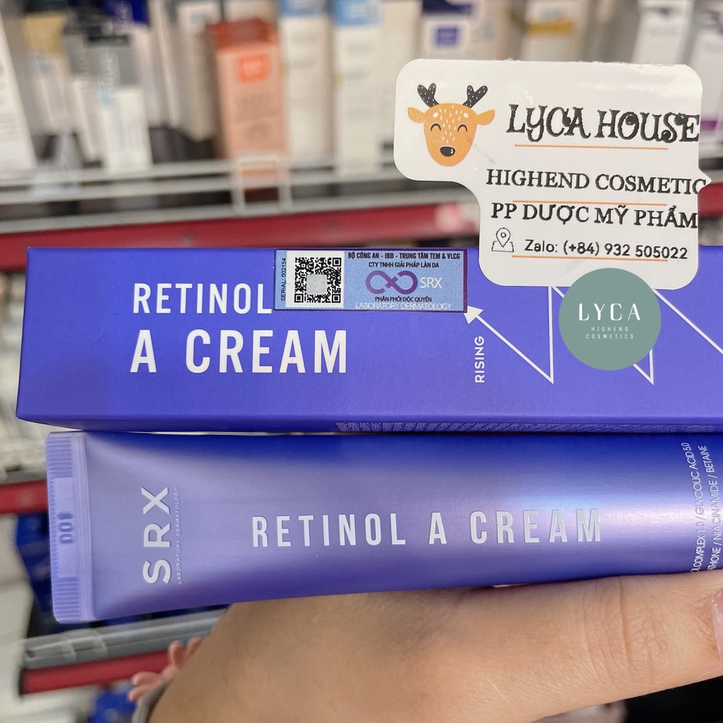 [LYCA] 現貨 SRX 視黃醇霜 Retinol A Cream 30ML | 蝦皮購物