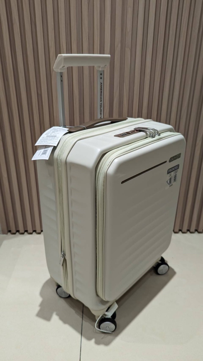 Samsonite集團美國旅行者【Frontec HJ3】19吋登機箱前開式筆電1:9箱體擴充拉鍊行李箱 | 蝦皮購物
