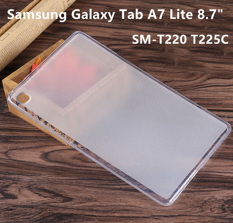 適用三星Tab A7 Lite 8.7吋SM-T220 T225C保護殼TPU軟矽膠空壓外殼 氣墊四角加厚抗震全包透明套 | 蝦皮購物