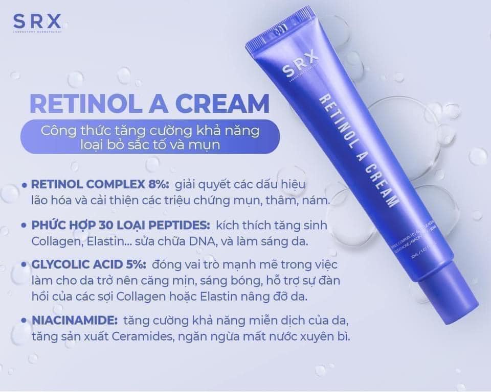[LYCA] 現貨 SRX 視黃醇霜 Retinol A Cream 30ML | 蝦皮購物