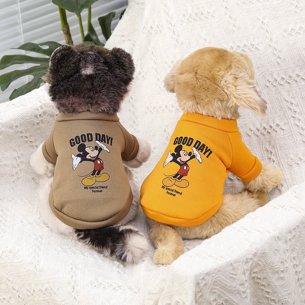 Cartoon Dog Clothes Cute Puppy Cat Clothing For Small Medium | 蝦皮購物