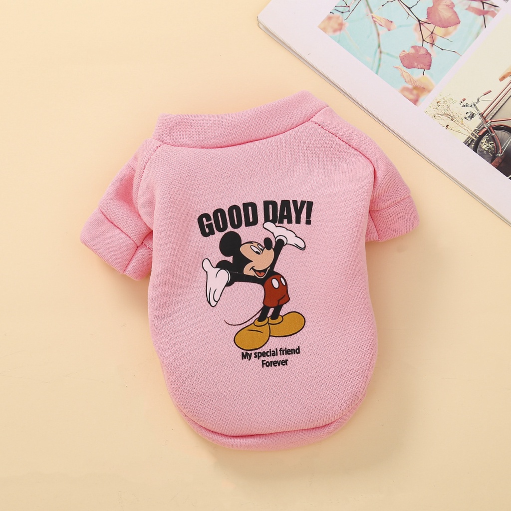 Cartoon Dog Clothes Cute Puppy Cat Clothing For Small Medium | 蝦皮購物