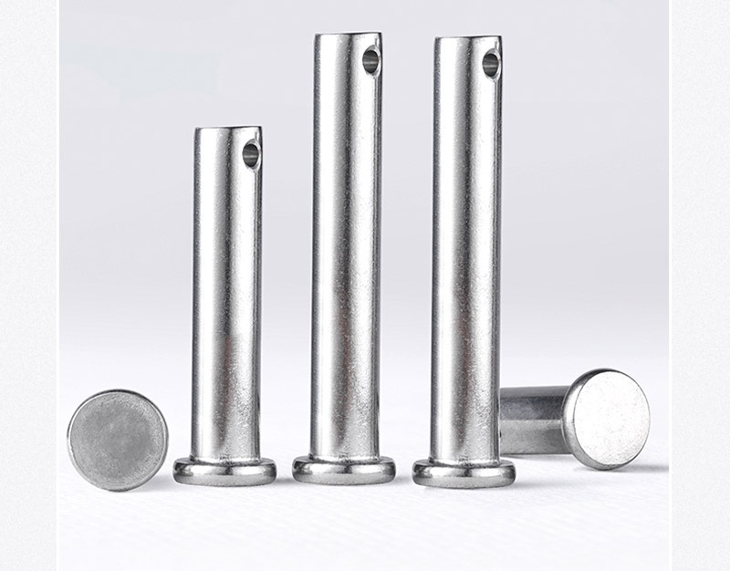 【XJK】304不鏽鋼平頭帶孔圓柱銷 GB882固定位插銷 帶孔圓柱銷軸 M12 M14 M16 M20 | 蝦皮購物