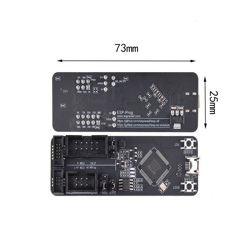 適用於 Esp32 Esp Prog 開發板 Jtag 調試程序下載模塊調試工具適用於 Esp8266 Esp32 原裝 蝦皮購物
