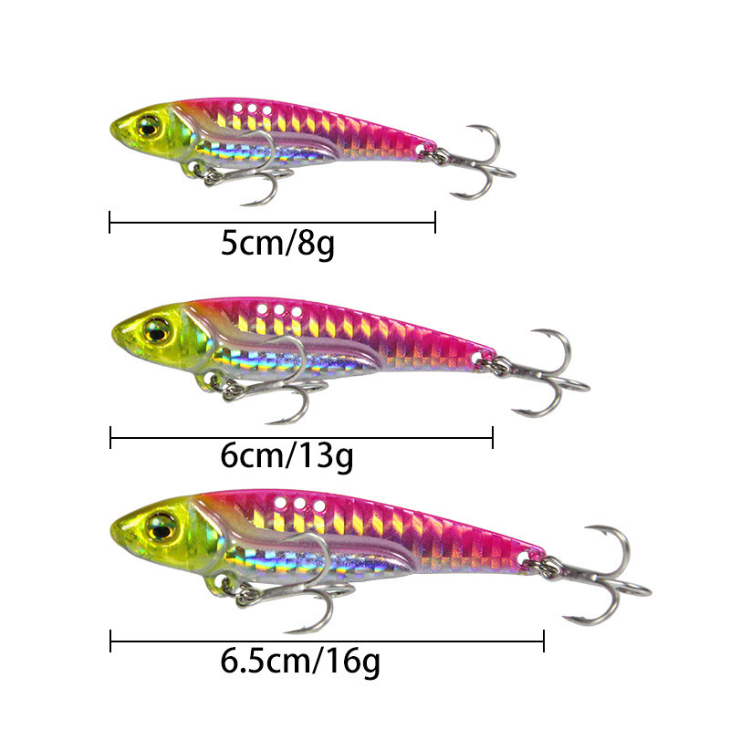 【TTFF】路亞餌龍牙vib 亮片鐵板8/13/16g金屬VIB血槽鉤遠拋投海釣淡水海水黑鱸魚漁具現貨批發 | 蝦皮購物