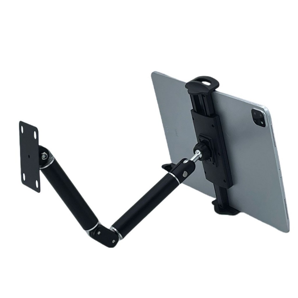 可拉伸鋁合金手機平板電腦壁掛支架 摺疊可旋轉調整平板牆壁托架 手機平板墻上固定架 | 蝦皮購物