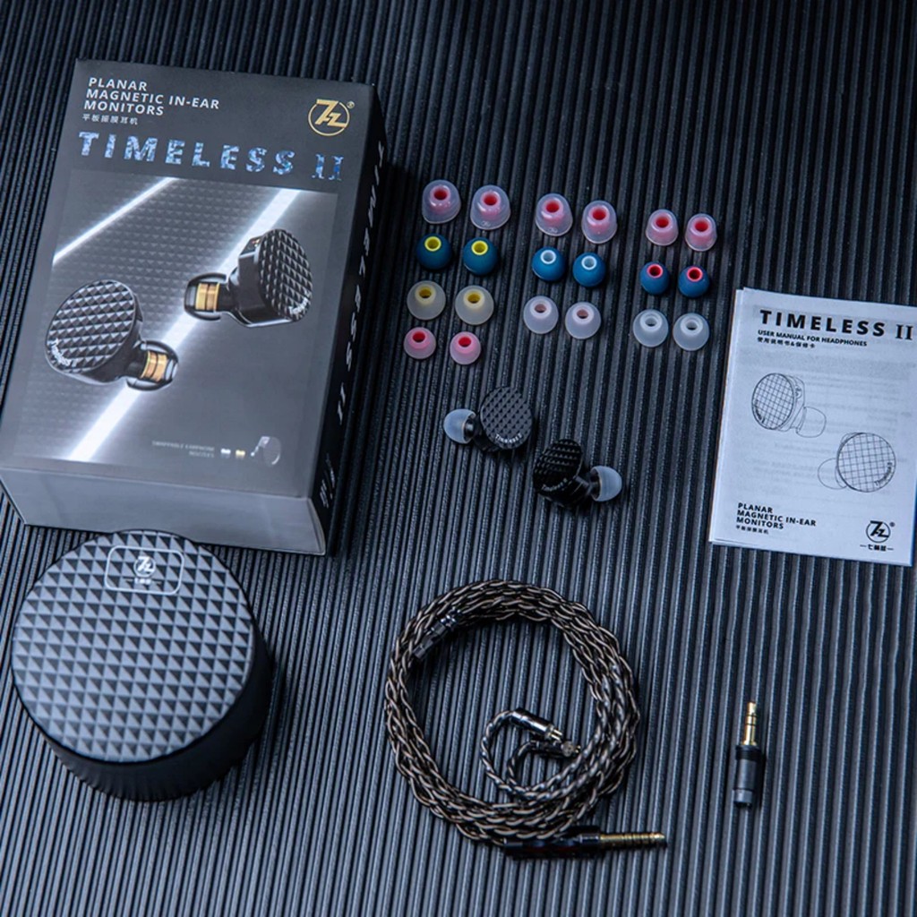 7hz Timeless II 升級版 14.5 毫米平面磁性驅動器 IEM 高保真有線耳塞,帶可調噴嘴 7N OCC | 蝦皮購物