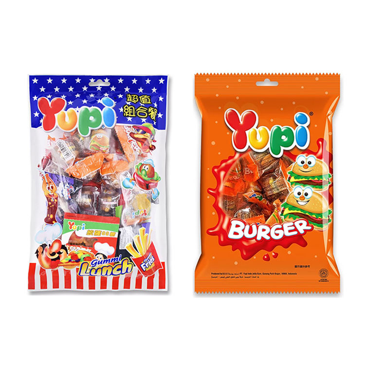 YUPI呦皮軟糖系列(漢堡QQ糖/超值組合餐)(231G/包)【愛買】 | 蝦皮購物