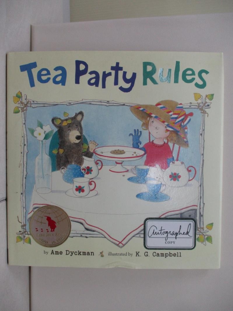 Tea Party Rules_Dyckman, Ame/ Campbell, K.【T6／少年童書_T99】書寶二手書 | 蝦皮購物