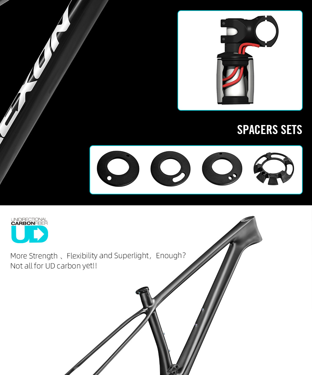 2025 LEXON T1000 碳纖維 Mtb 車架 29er Bicicletas 山地自行車 29 碳纖維車架 B | 蝦皮購物