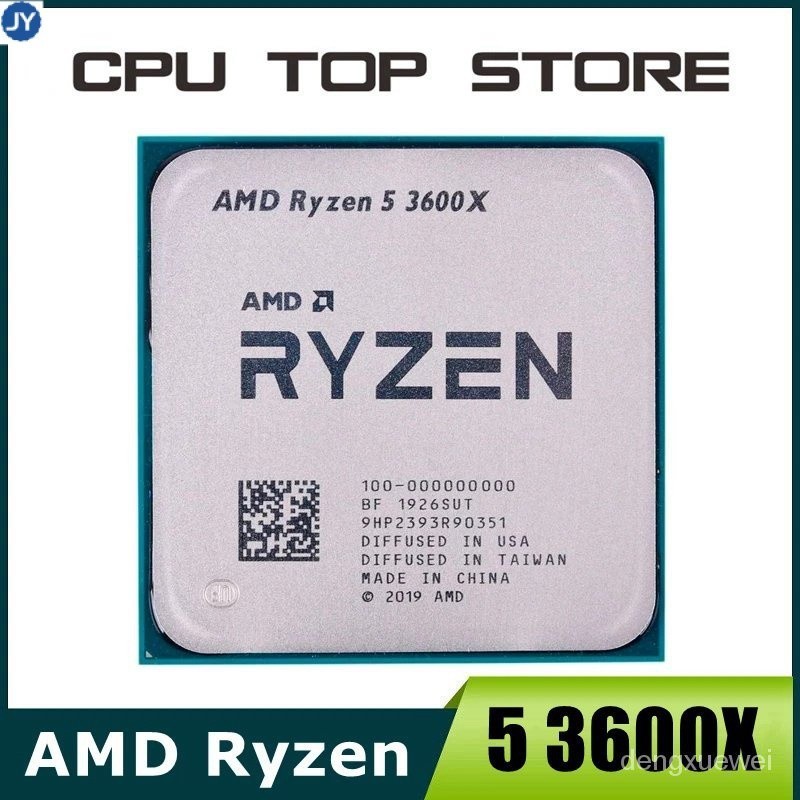 現貨二手 AMD Ryzen 5 3600X R5 3600X 3.8GHz 六核十二線程 CPU 處理器 7NM | 蝦皮購物