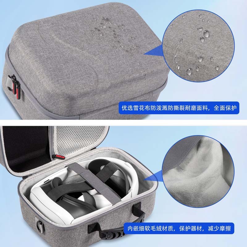 「碩果蕾蕾」適用BOBO VR S3 Pro收納包M3 PRO斜挎包meta Quest 3配件KIWI | 蝦皮購物