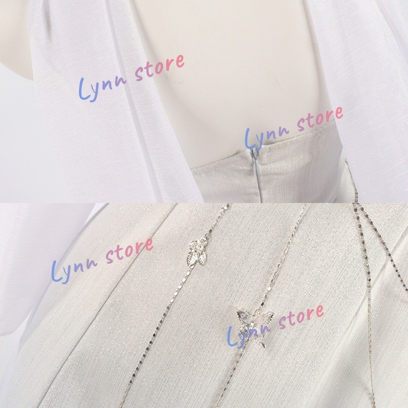 LOVE AND DEEPSPACE MC PLAYER Cosplay 服裝白裙少女日常約會裝動漫派對嘉年華裝 | 蝦皮購物