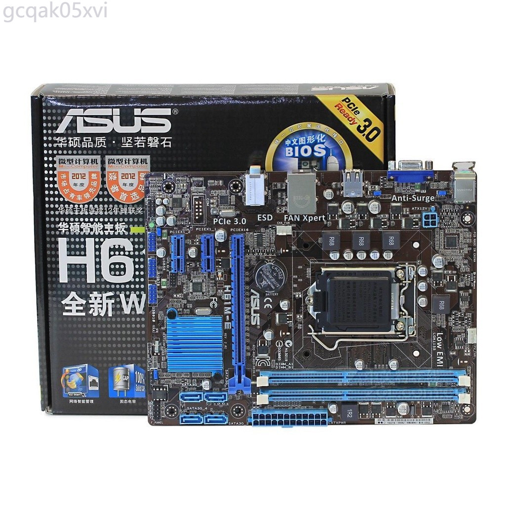 ⭐,Asus/華碩 H61M-E H61M-K H61M-D 1155全固態集成小板 DDR3內存 | 蝦皮購物