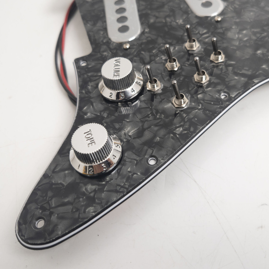 預接線加載吉他 Pickguard Pick Guard Burns Tri-Sonic 拾音器 3 切換 3 相開關, | 蝦皮購物