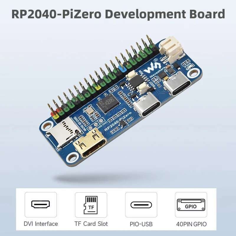 VN Raspberry Pi PICO RP2040-PiZero 基於 RP2040 兼容 Raspberry Pi | 蝦皮購物
