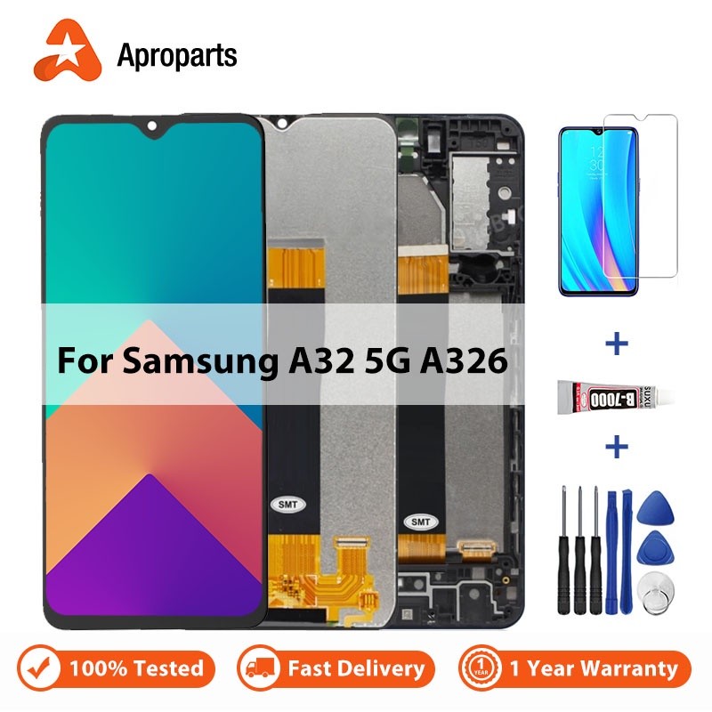 ♞SAMSUNG 適用於三星 Galaxy A32 5G A326 SM-A326B 顯示屏觸 | 蝦皮購物
