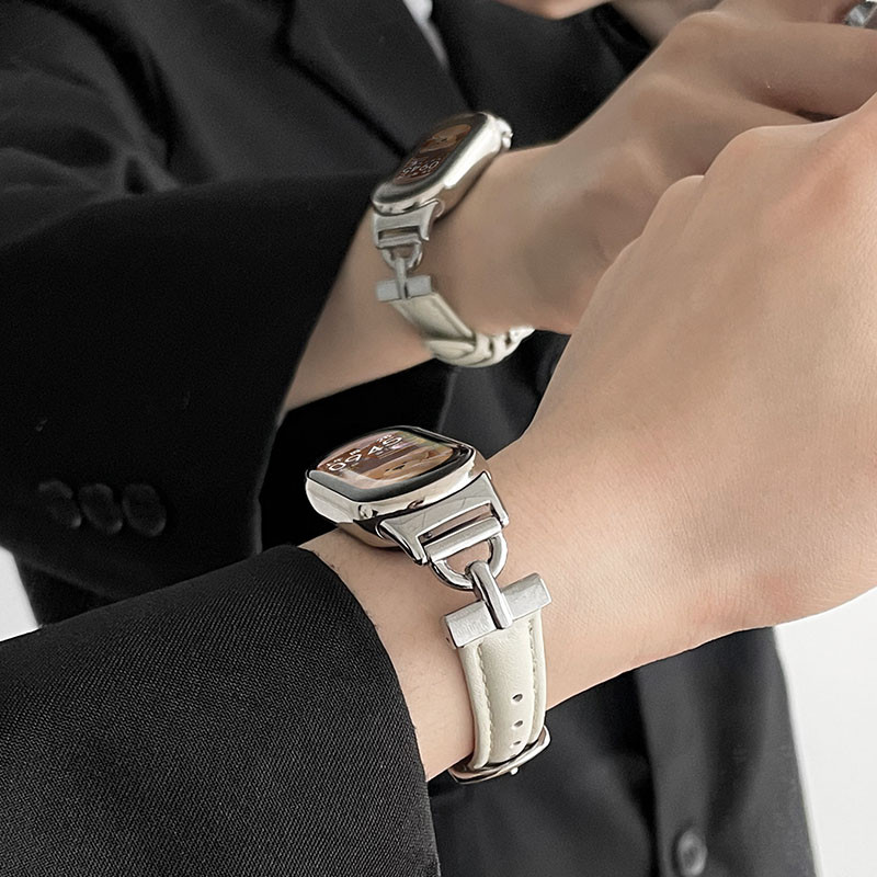 XIAOMI CNAGAIN 適用於小米 Smart band 9 Active 8 Pro 錶帶軟皮 Mi band | 蝦皮購物