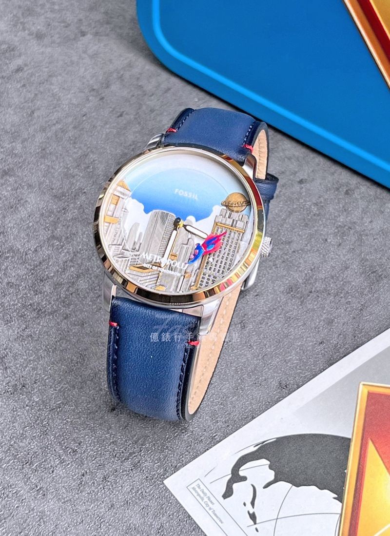 Superman x Fossil 超人再起 限量聯名手錶 LE1208SET 原廠公司貨 送禮首選 | 蝦皮購物