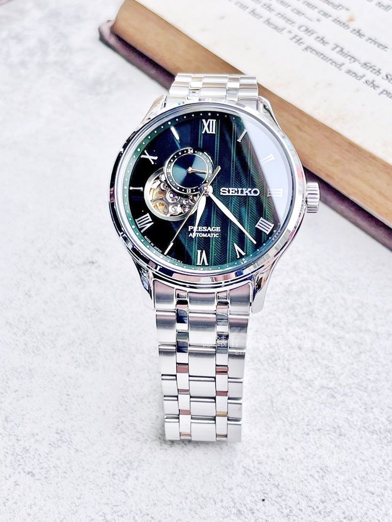 SEIKO 精工 PRESAGE 庭園系列 開芯鏤空 機械錶 4R39-00W0G SSA463J1 公司貨 | 蝦皮購物