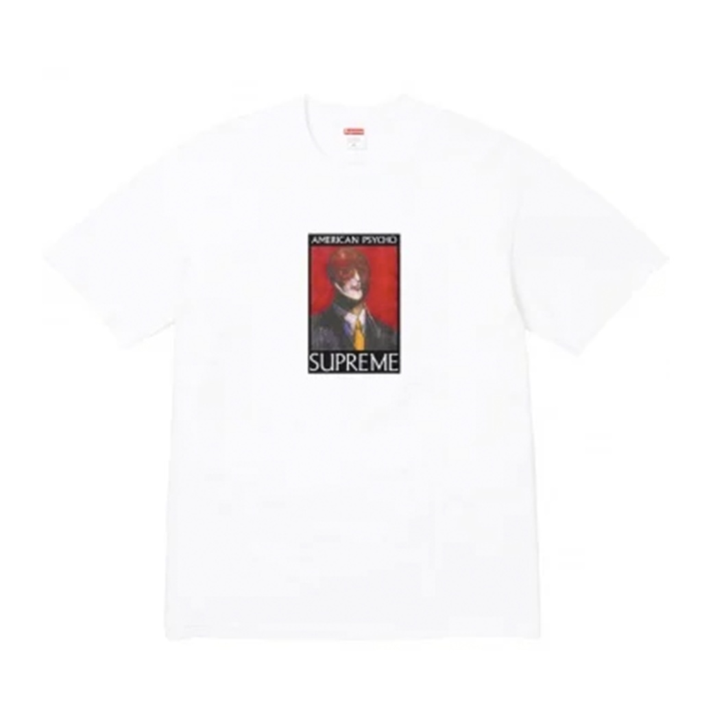 [FLOMMARKET] Supreme 23FW American Psycho Tee 美國殺人魔 短T 白色 | 蝦皮購物