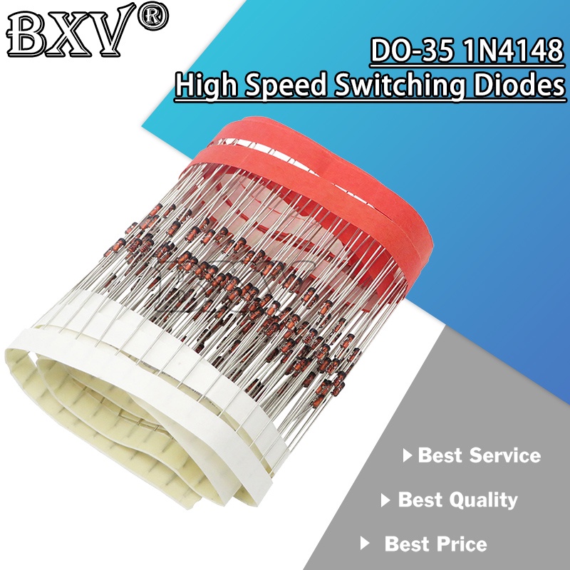 100PCS DO-35 1N4148 IN4148 高速旋轉全新和 DIP | 蝦皮購物