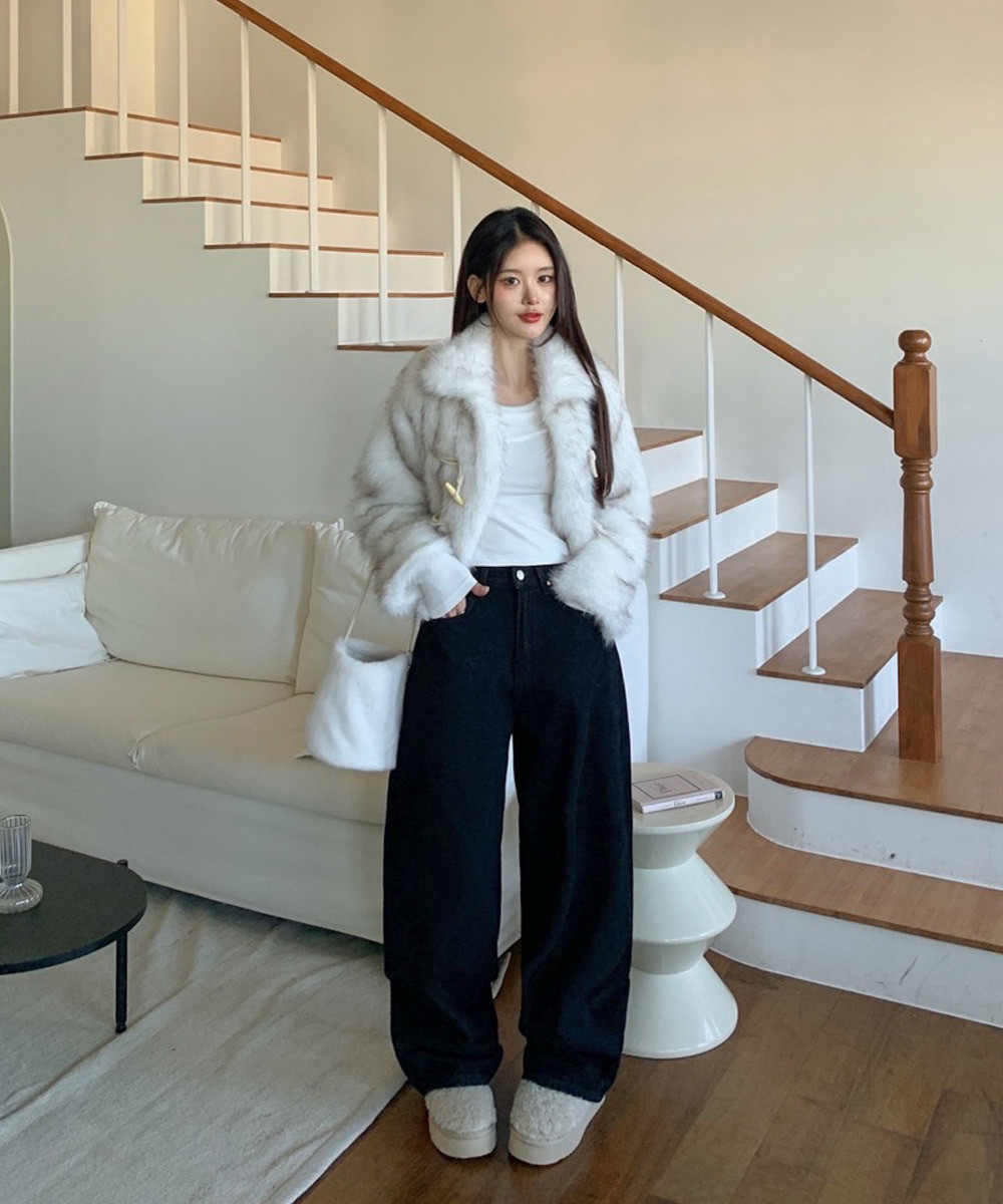 Codibook｜韓國 wannabemuse 闊腿褲 牛仔褲[預購]女裝 | 蝦皮購物