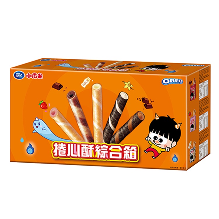 OREO小瓜呆捲心酥綜合箱357G【愛買】 | 蝦皮購物