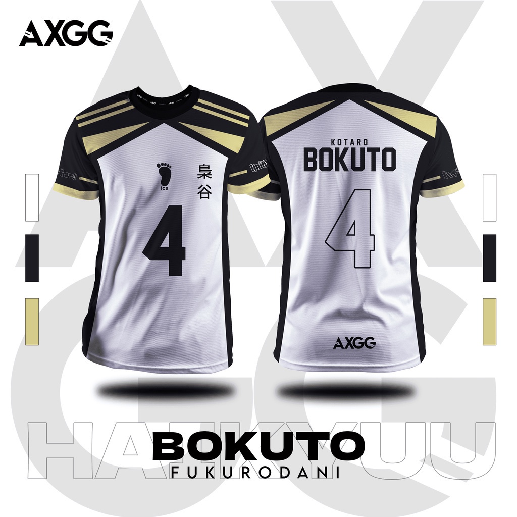 【高品質】T 恤 AXGG 'Haikyuu Fukurodani Bokuto' 動漫襯衫 | 蝦皮購物
