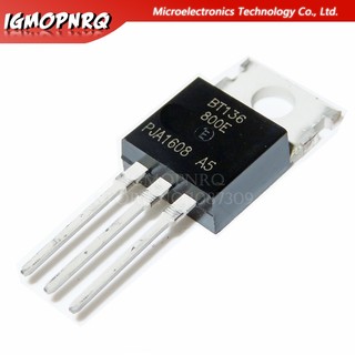 5 件裝 BT136-800E BT136 BT136-800 800V 4A 雙向可控矽導軌 TRIAC TO-220 | 蝦皮購物