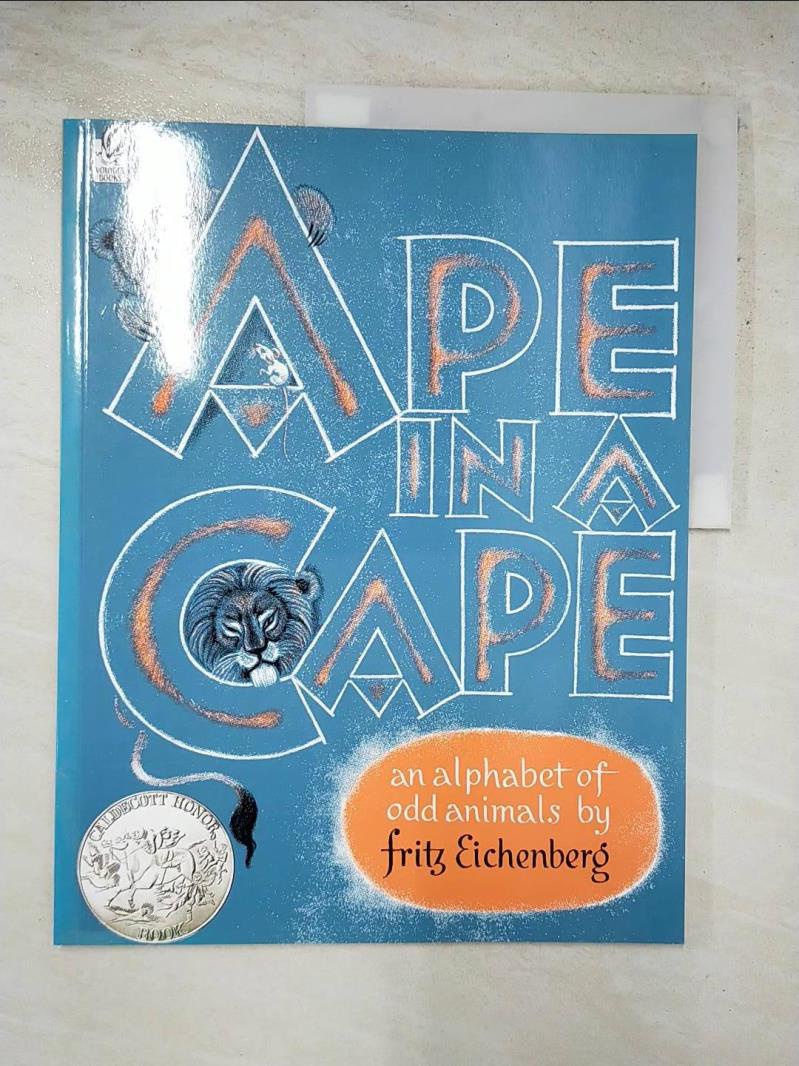 Ape in a Cape: An Alphabet of Odd Animals_【T7／少年童書_J8S】書寶二手書 | 蝦皮購物