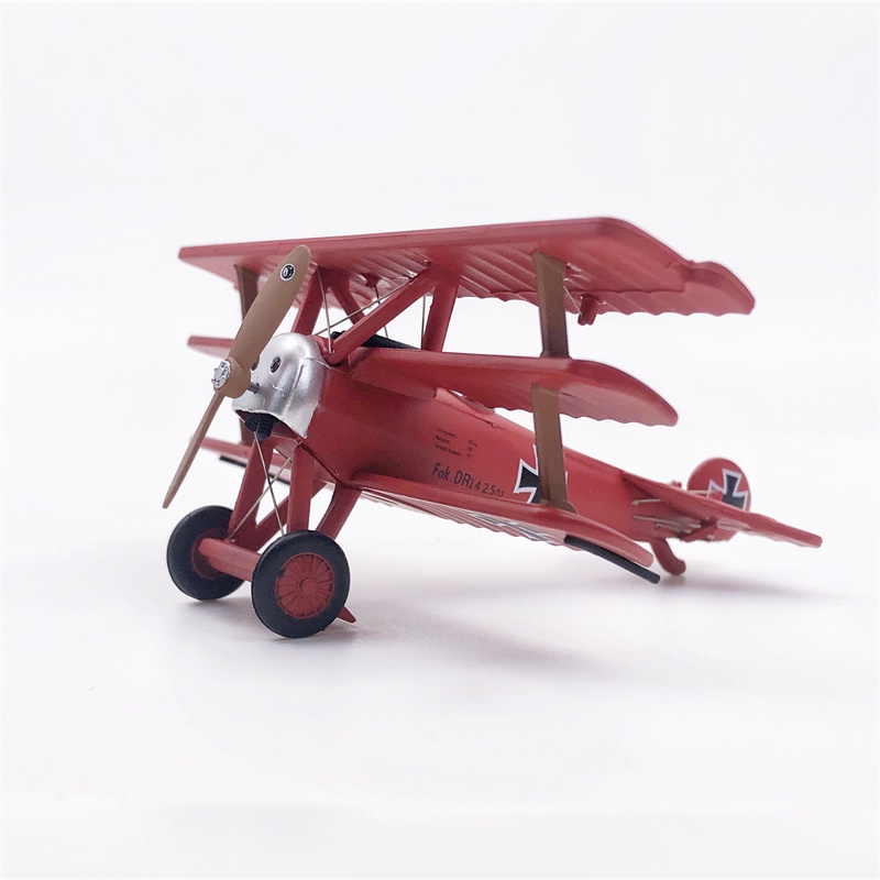 WLTK WWI 德國 FOKKER DR.1 Fighter RED BARON 1/72 壓鑄飛機飛機模型 | 蝦皮購物