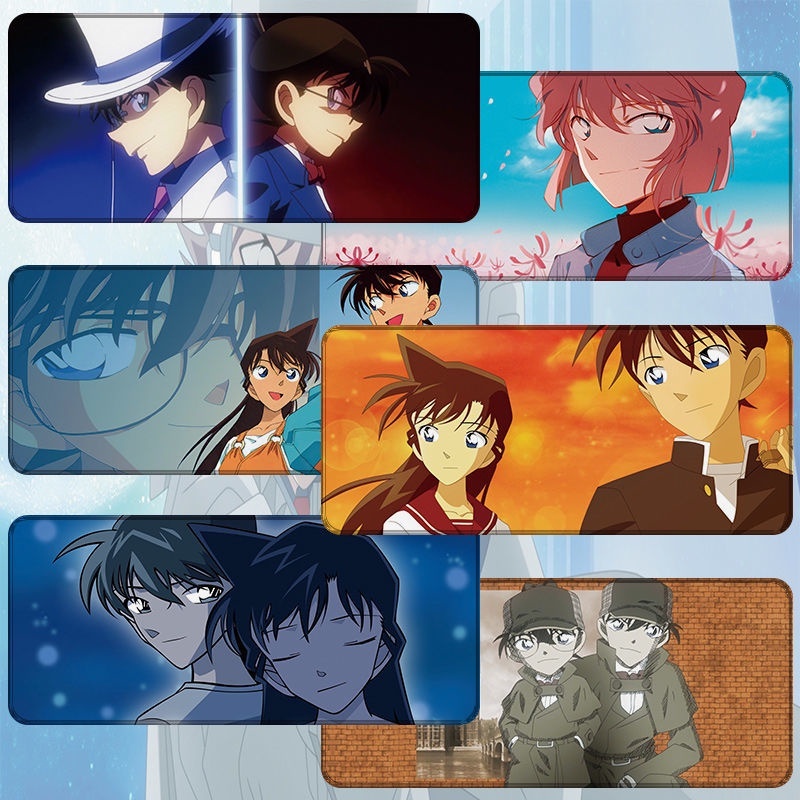 名偵探柯南鼠標墊超大動漫電腦辦公遊戲加厚學生寫字大桌墊男孩EWRG | 蝦皮購物