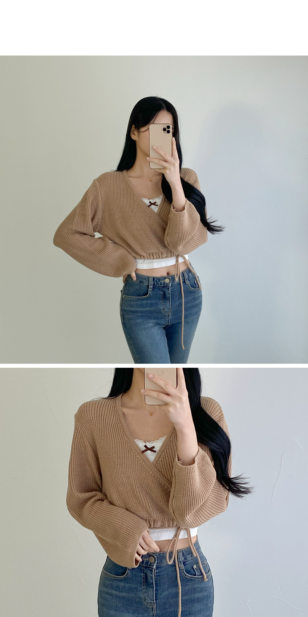 Codibook｜韓國 dangosister 櫻花蝴蝶結無袖蕾絲小背心[預購]無袖 罩杯式上衣 女裝 | 蝦皮購物