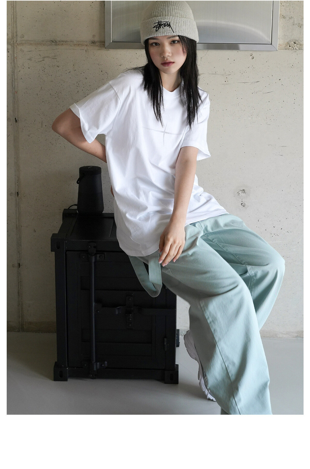 Codibook｜韓國 binary01 閃星印圖寬鬆短袖T恤[預購]短袖上衣 T恤 女裝 | 蝦皮購物