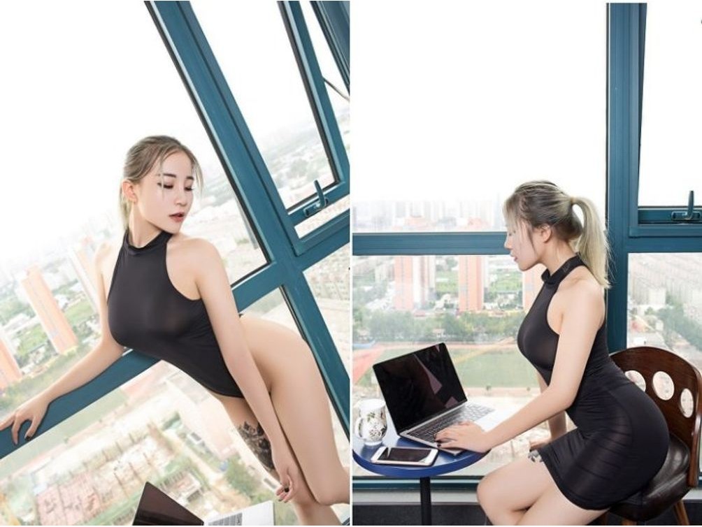 《A2234》辣款包臀開衩緊身裙秘書誘惑冰絲情趣內衣+連身開檔拉鍊高叉衣成套組 全館現貨24小時台灣出貨魔法戀人 | 蝦皮購物