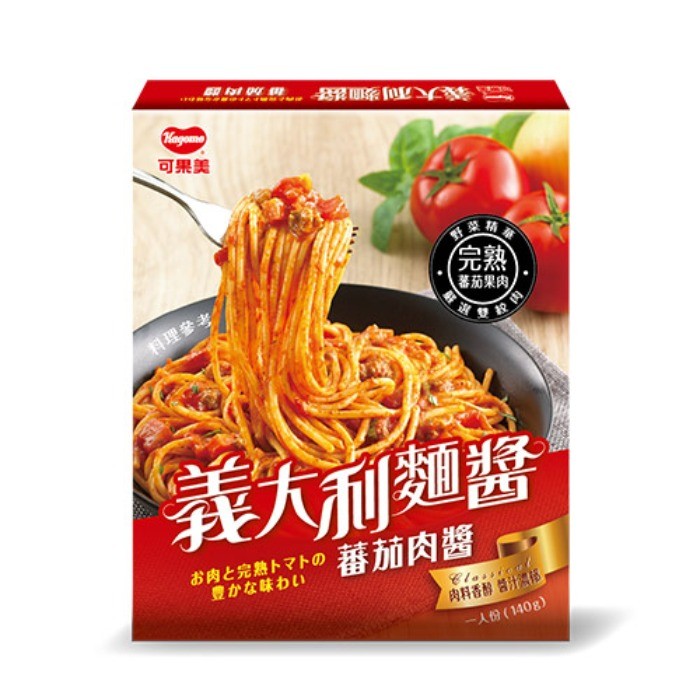 可果美義大利麵醬-蕃茄肉醬140G【愛買】 | 蝦皮購物