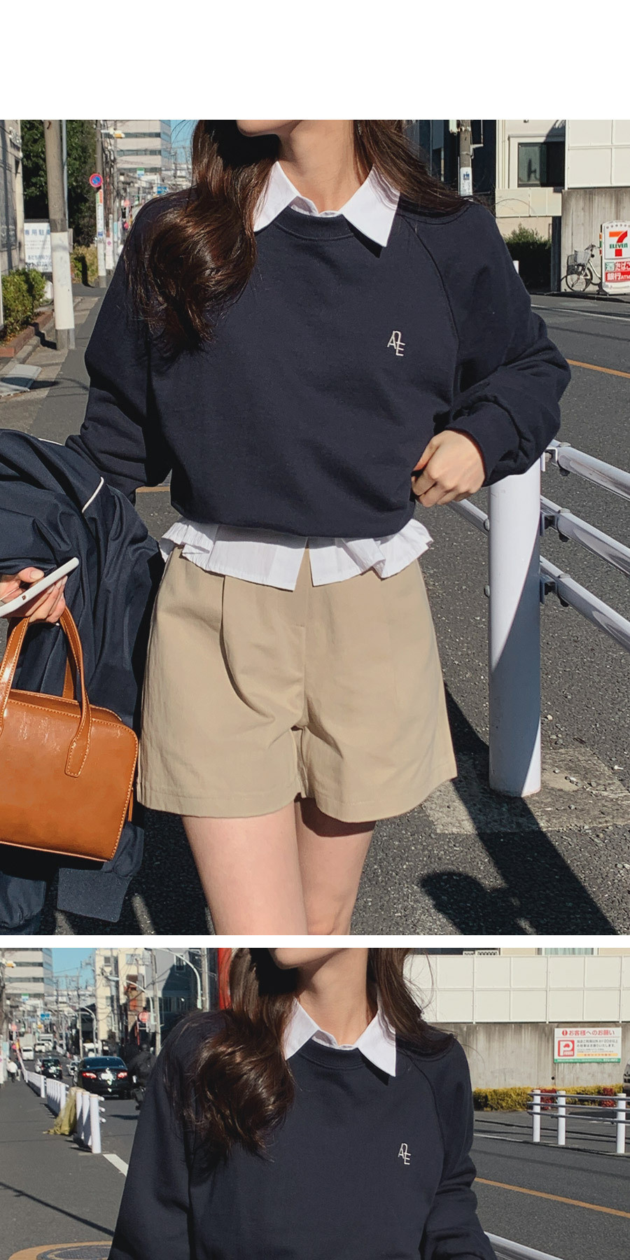 Codibook｜韓國 MORENNE 素色棉質打摺短褲[預購]短褲 卡其褲 女裝 | 蝦皮購物